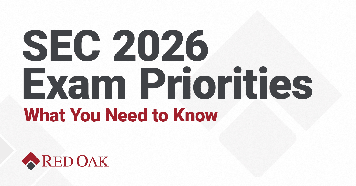 SEC 2026 Exam Priorities: What You Need to Know - Red Oak